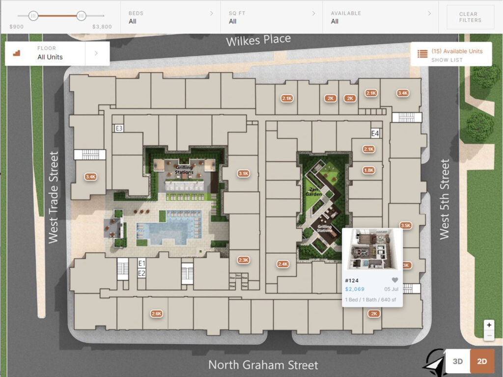 Northwood Ravin 3D Floor Plans & Interactive Maps for Urban Developments
