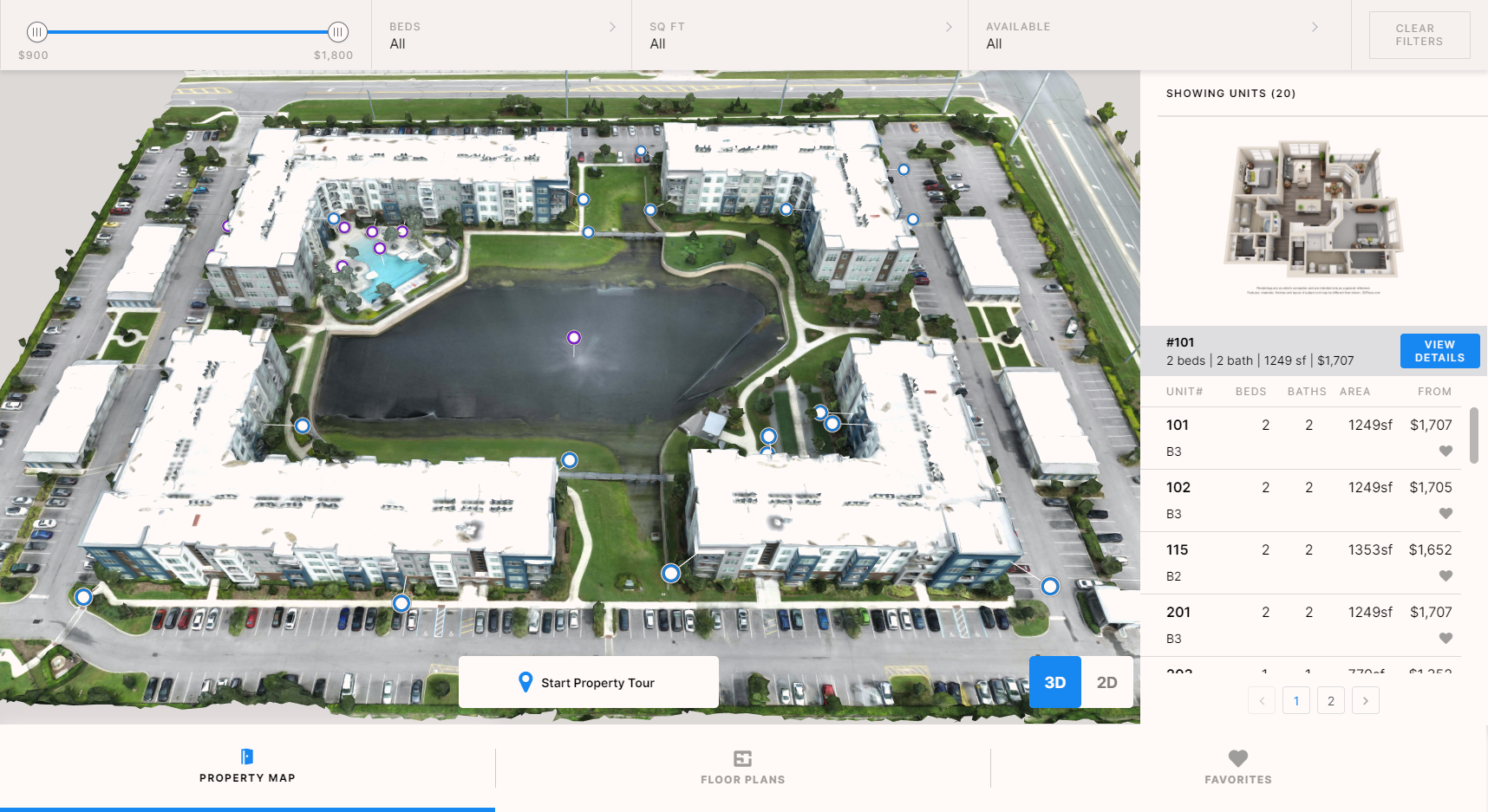 Interactive Site Maps