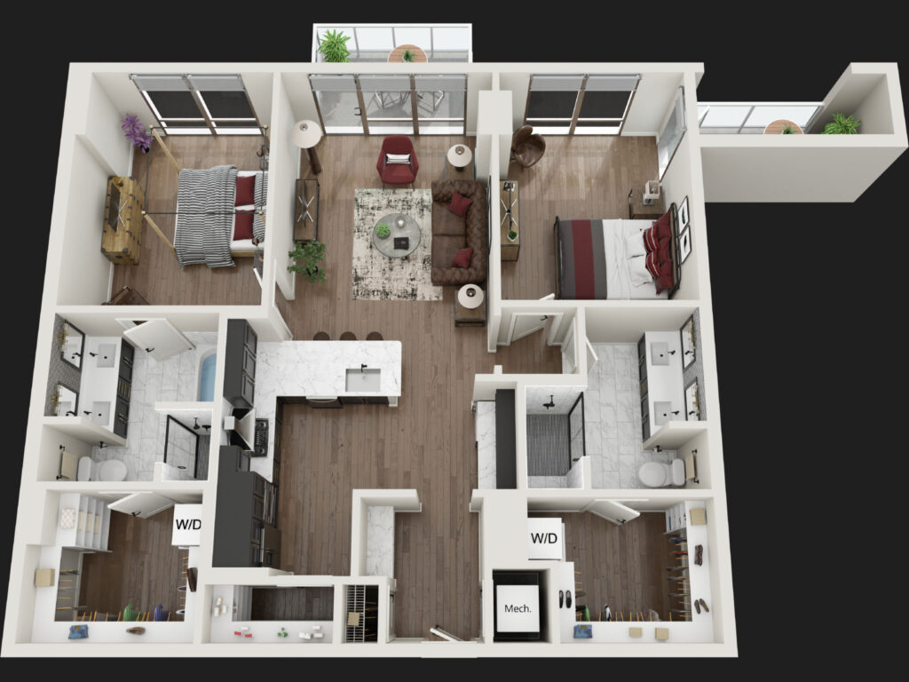 Northwood Ravin 3D Floor Plans & Interactive Maps for Urban Developments