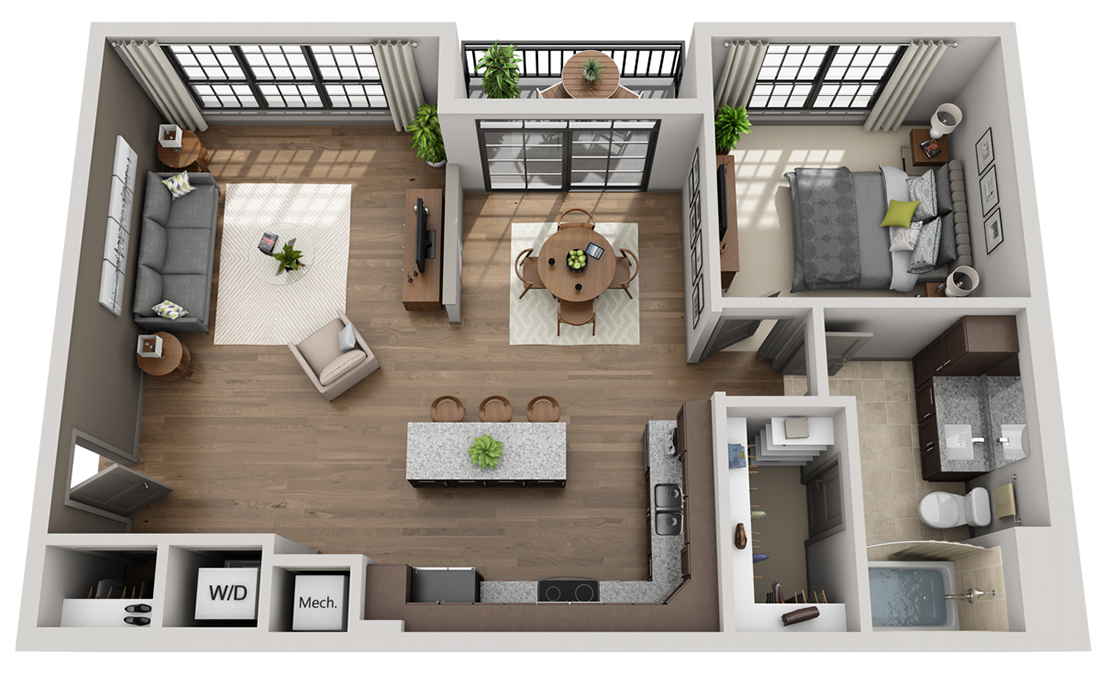 3D vs 2D Floor Plans - Here Are the Differences - 3DPlans