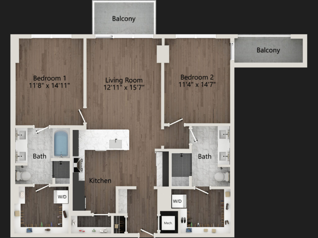 Northwood Ravin 3D Floor Plans & Interactive Maps for Urban Developments